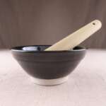 Black Suribachi Asian Mortar and Pestle | Hermits' Cupboard