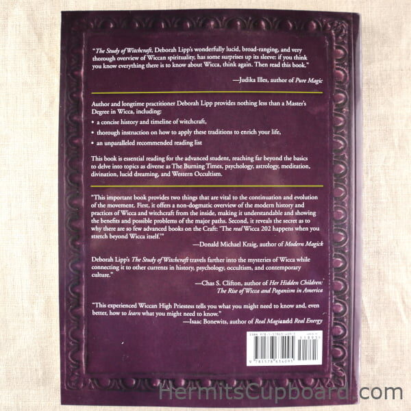 The Study of Witchcraft by Deborah Lipp | Hermits' Cupboard